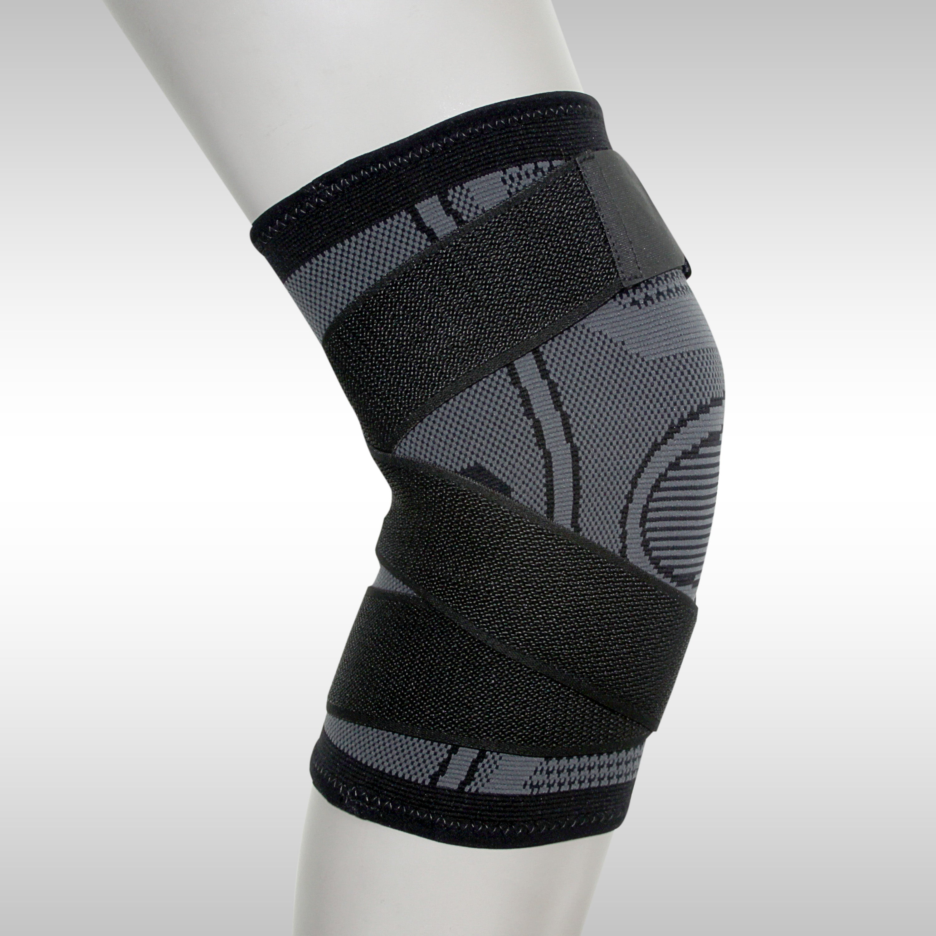 HPS | KNEE SUPPORT W/BANDAGE | BLACK | CSI-SU079 – sportshouse.ph