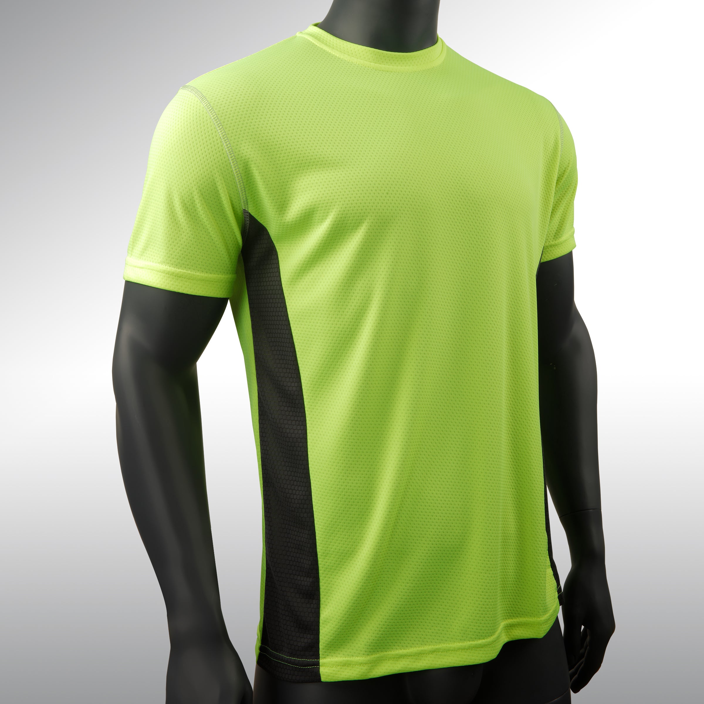 ITRACC | ACTIVE - DRY SPORTS SHIRT | YELLOW GREEN | CSL-WR218 ...